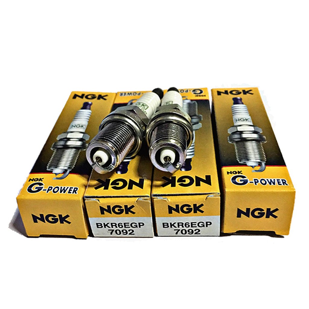 หัวเทียน NGK G-Power Platinum Spark Plugs รุ่น BKR6EGP | Shopee Thailand