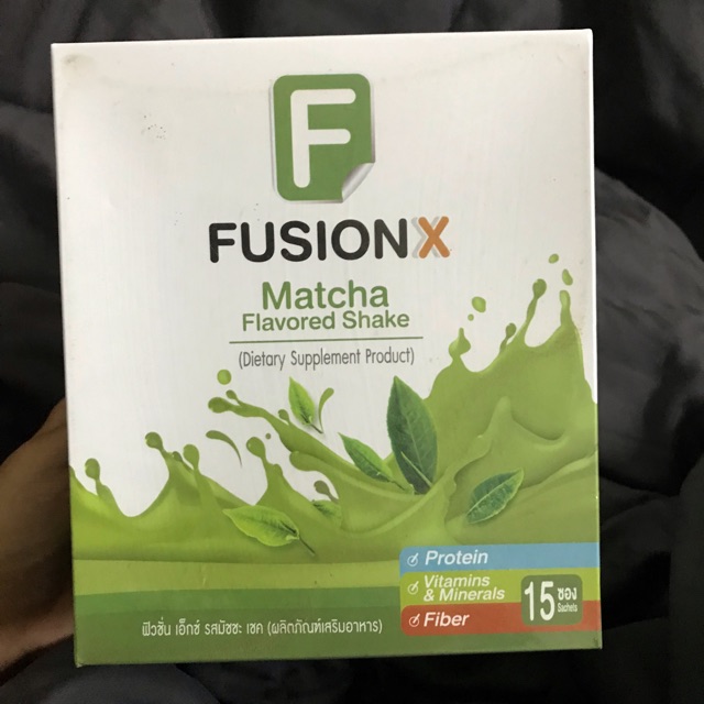 FusionX (Matcha) แท้100% *ฟรีenergy drinkแบบซอง* | Shopee Thailand