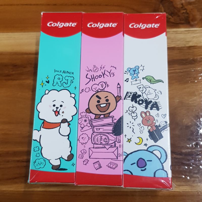 colgate BT21 toothpaste คอลเกต bt21 ยาสีฟัน | Shopee Thailand