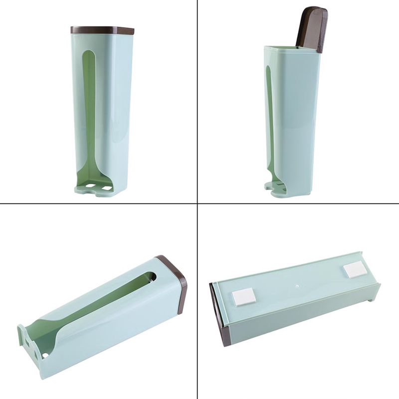 Home Reusable Plastic Bags Storage Box Bag Garbage Container Wall ...