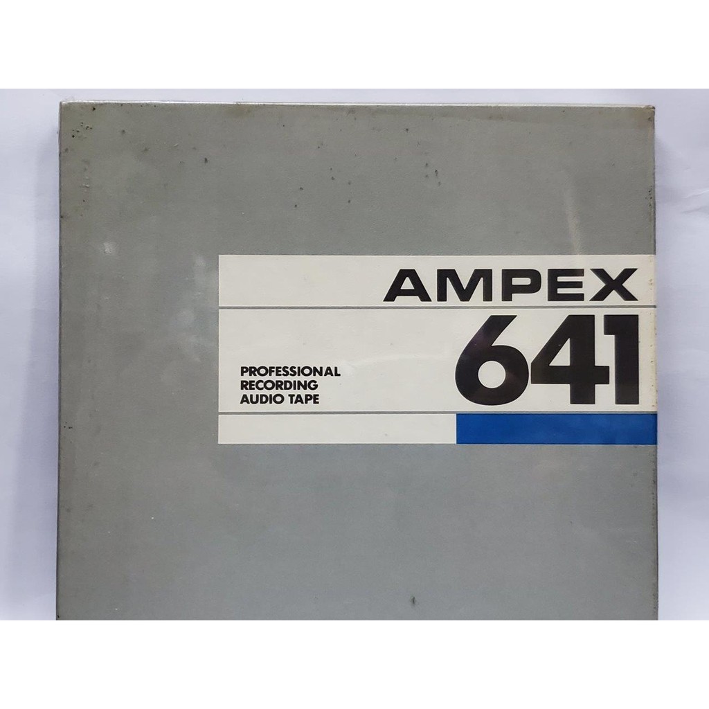 AMPEX 641 Reel Tape ขนาดเส้นเทป 14 x 1800 ft. เทปอัดเสียง แบบรีล ขนาด 7 นิ้ว - pakawin236 - ThaiPick