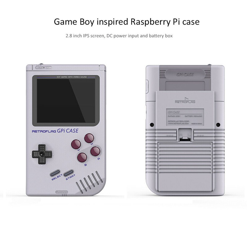 Retroflag gpi เคสสำหรับ Raspberry Pi and Zero W with Safe Shutdown - stennp12.th - ThaiPick