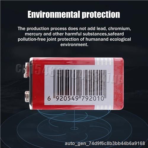 5PCS Panasonic 9V 6F22 6LR61 MN1604 Replacement Carbon Battery For ...