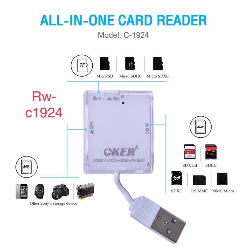 Oker Model 1924 Card reader - sunantasriharun - ThaiPick