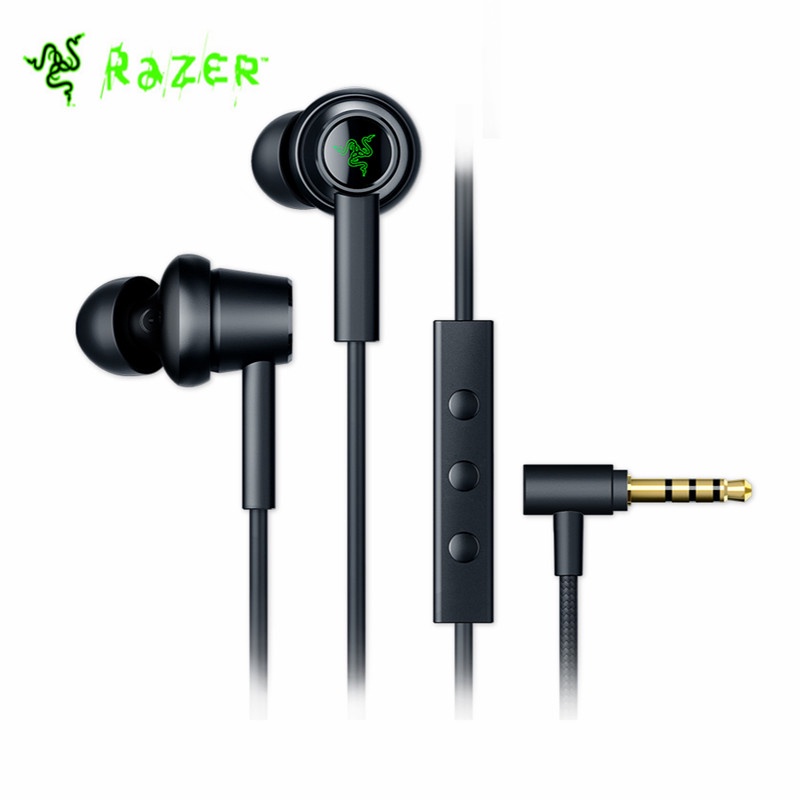 หูฟัง Razer Hammer Head Duo หูฟังพร้อมไมโครโฟนสําหรับเล่นเกม 3.5 มม. ...