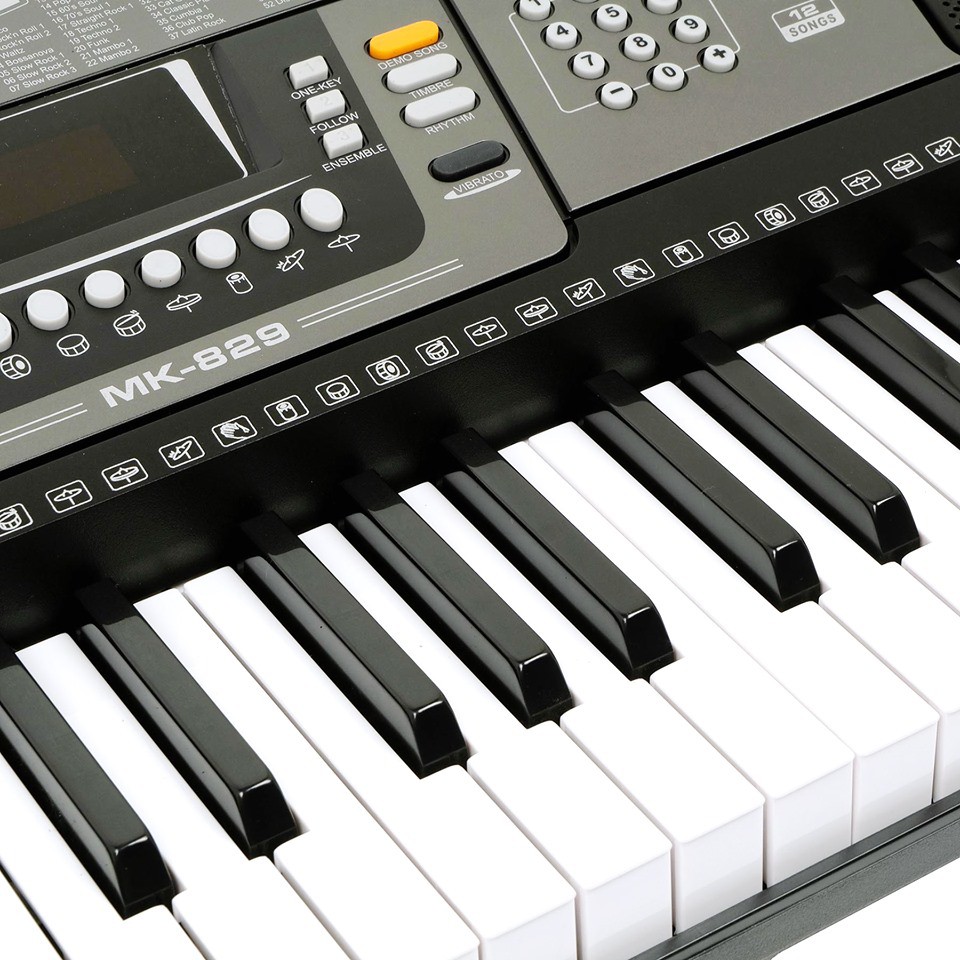 MK คีย์บอร์ด 61 คีย์ มีช่องเสียบ USB รุ่น MK-829 (61 Key Electronic ...