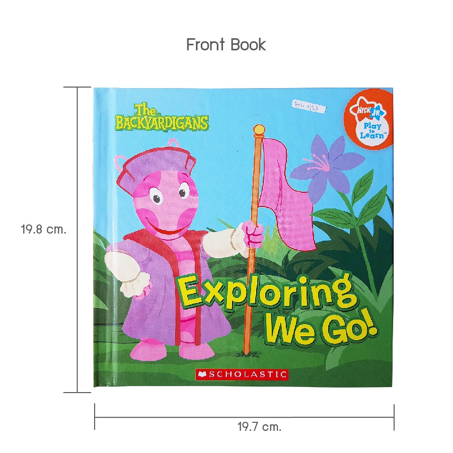 ใส่โค้ด ATX6HHZD ลด 10 Wel-B The Backyardigans Exploring we go หนังสือ ...