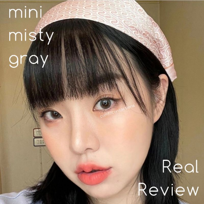 Mini Misty Gray ลดเพิ่ม 80.- เมื่อซื้อครบ 500.- ใส่โค้ดNNUUHOR ในช่องโค้ดของshopee คอนแทคเลนส์ ...