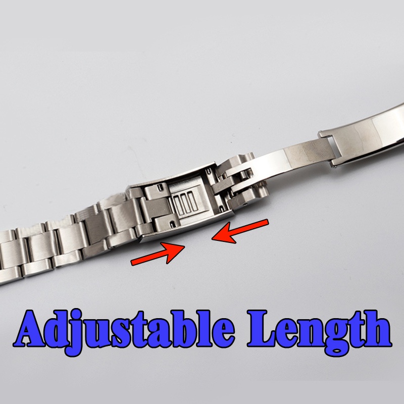 Watchband Bracelet for Rolex SUBMARINER DAYTONA SUP GMT Stainless Steel ...