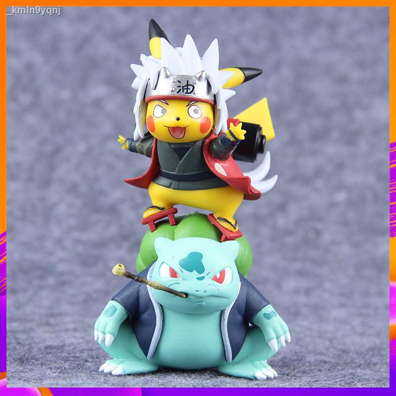 ในสต็อกในกรุงเทพถูกที่สุด ∈Naruto GK Jilaiya Pikachu COS Wonder Frog ...