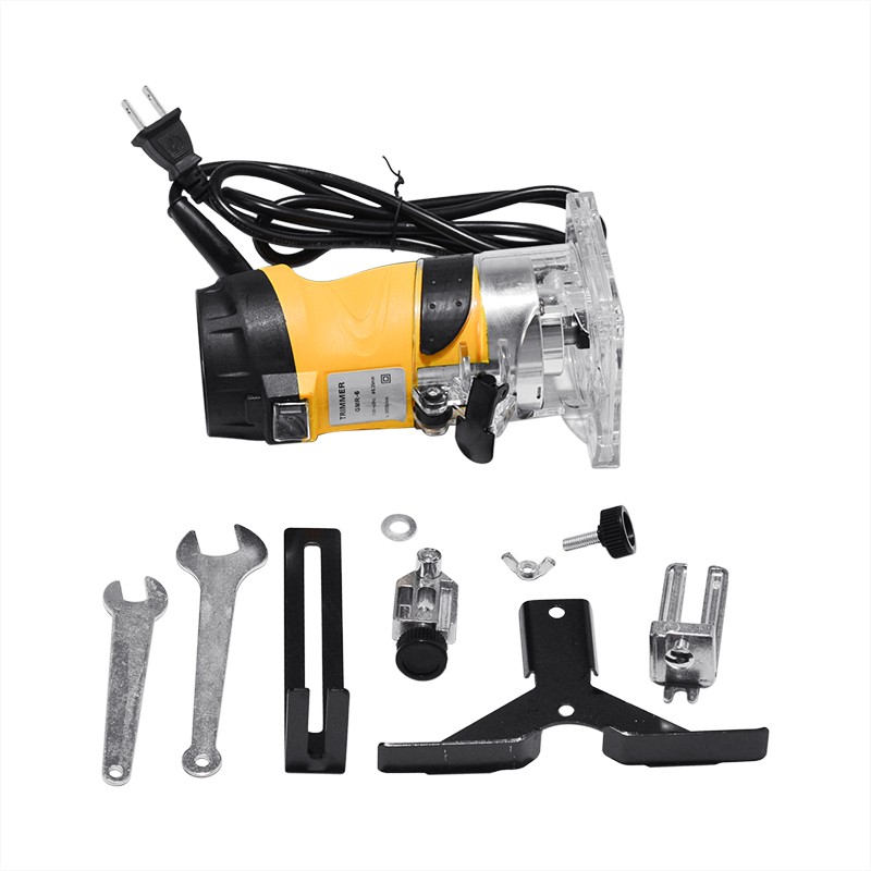 เราเตอร์งานไม้2200W 33000RPM Woodworking Electric Trimmer Wood Laminate ...