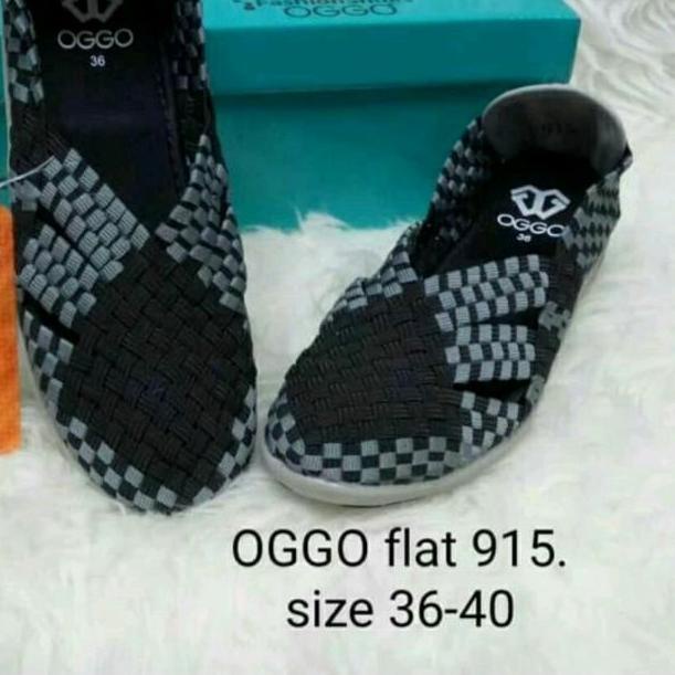 Oggo รองเท้าถัก ส้นแบน สําหรับผู้หญิง ไซซ์ 915 36-40 - gesaeggbuyerep ...