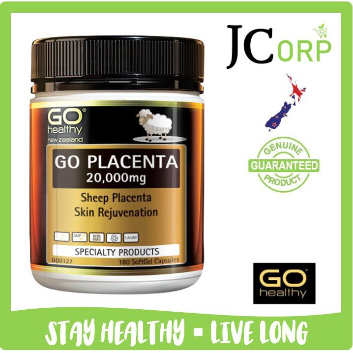 [Shop Malaysia] GO Healthy Go Sheep Placenta 20,000mg 100 / 180 ...