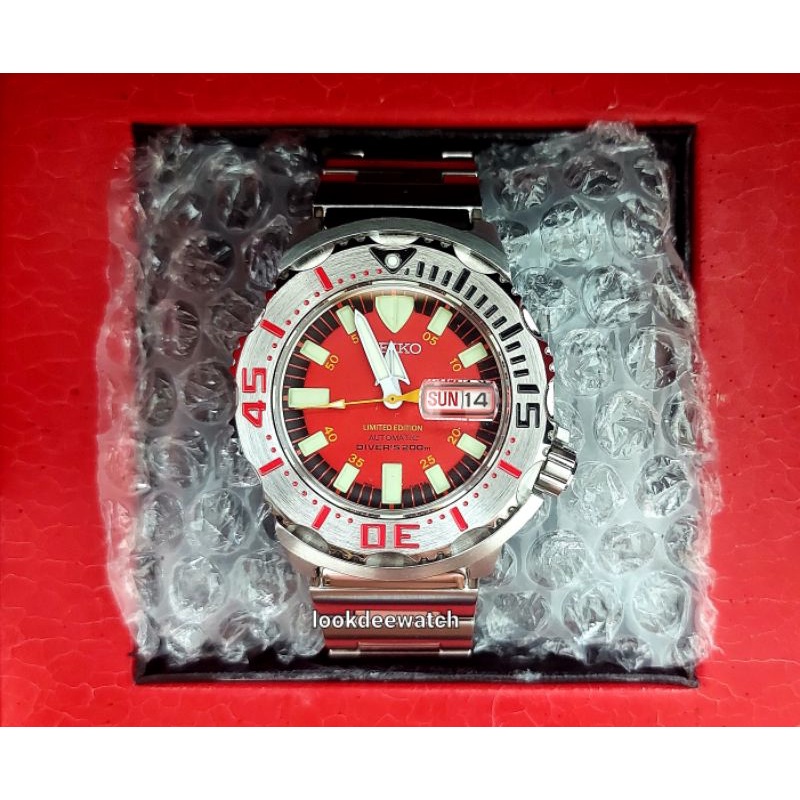 Seiko Red Monster Limited 1313 เรือน - lookdeestyle - ThaiPick