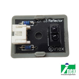 INEX ZX-03 แผงวงจรตรวจจับแสงอินฟราเรดสะท้อน/IR/infrared sensor/เซนเซอร์/ตรวจจับเส้นและวัตถุ/Line ...