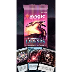 Magic The Gathering - Commander Legends Collector Booster box 12 Packs ...