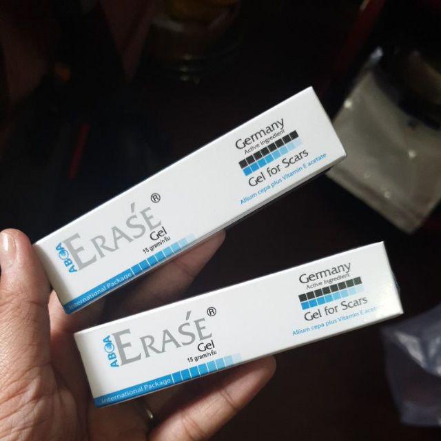ถูกสุด!!! Erase gel 5g/15gเจลลดรอยแผลเป็น รอยดำจากสิว รอยหลุมสิว ...