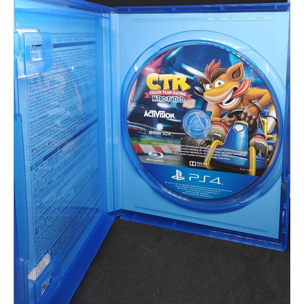 CTR Crash Team Racing Nitro-Fueled PS4 Games มือ 2 Used สภาพดี แผ่นใสก ...