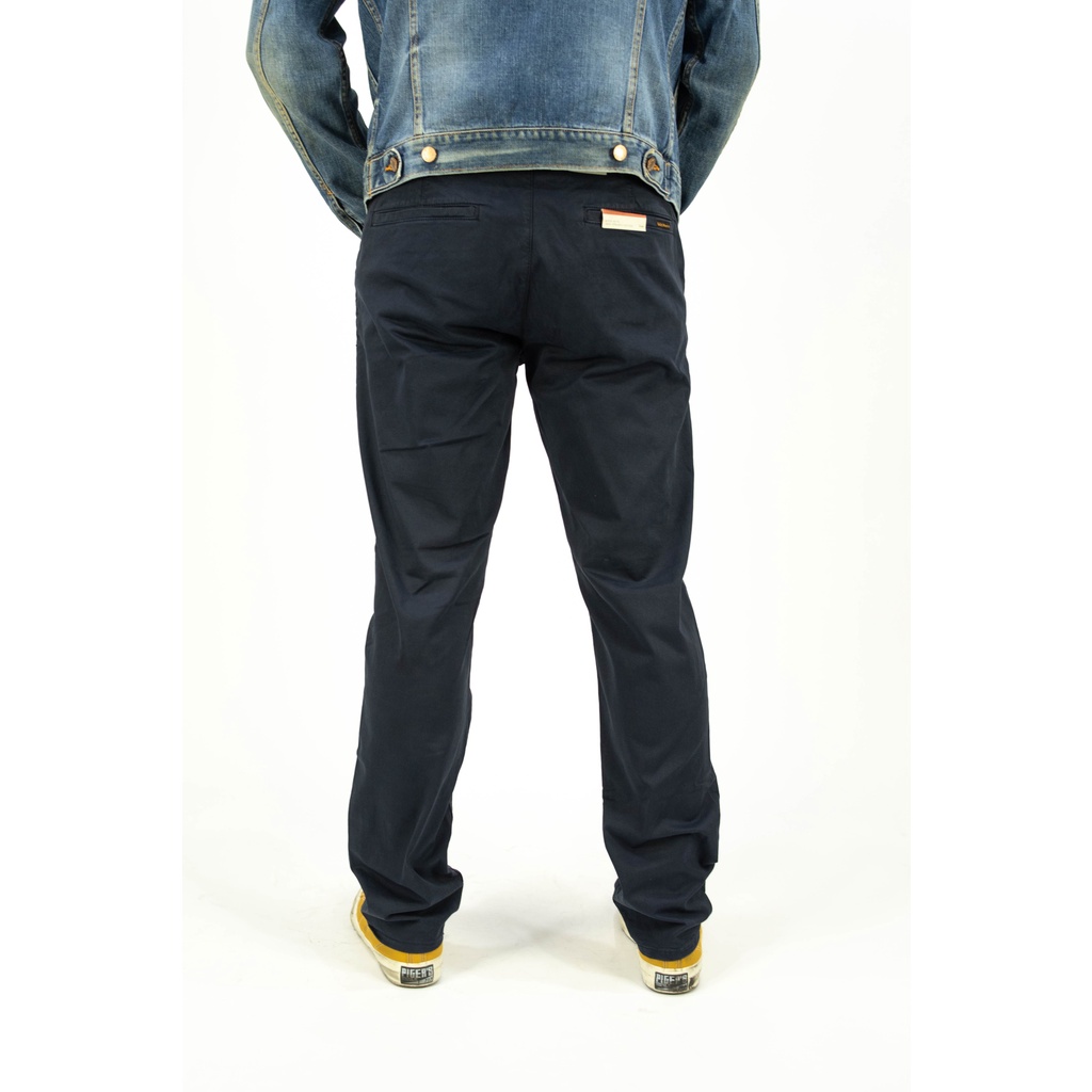 Nudie Jeans Easy Alvin Dark Midnight 3030 3430กางเกงชิโน่ ของแท้ 100 ...