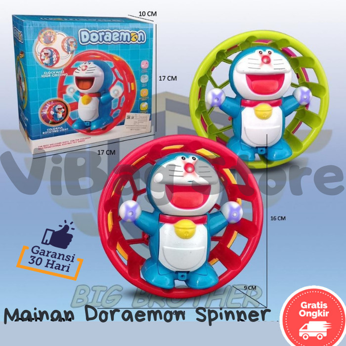 ของเล่น Doraemon Spinner Animation Rotate Bigbrother สําหรับเด็ก Otb ...