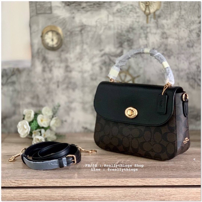 •Coach Signature Marlie Top Handle - reallythingsshop - ThaiPick