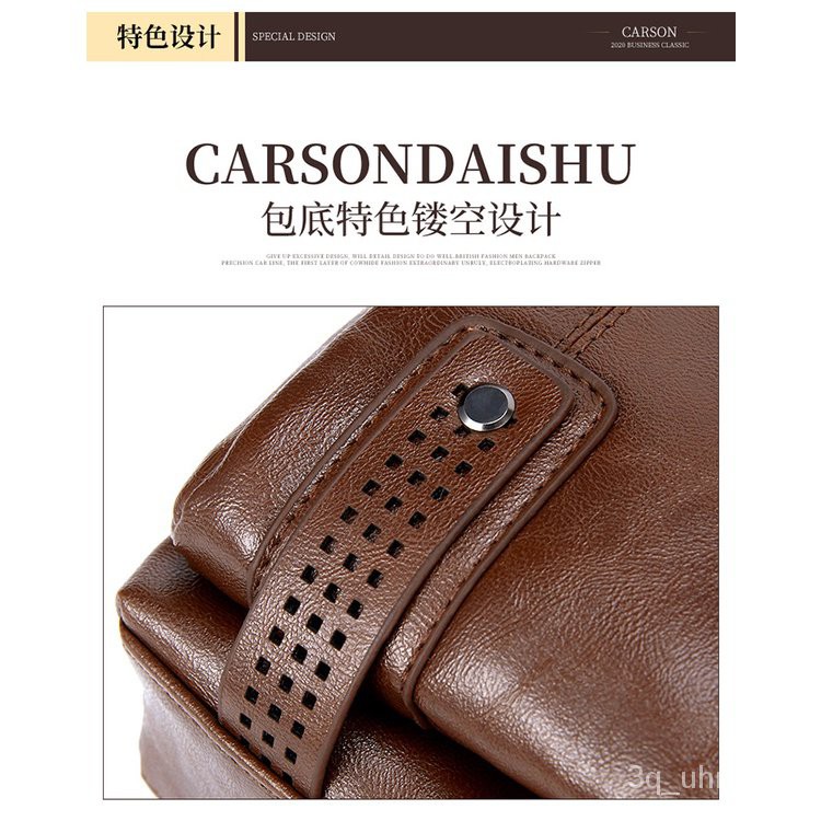 RuBJ Kangaroo Mens Shoulder Bag Casual Fashion Brand Crossbody Bag ...