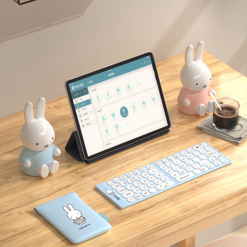 แป้นพิมพ์คอมพิวเตอร์ Miffy Mini Folding Keyboard For Ipad Iphone 2022 ...