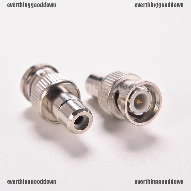 อะแดปเตอร์เชื่อมต่อ BNC Male Plug to RCA Female Jack Coax 2 ชิ้น - everthinggooddown.th - ThaiPick