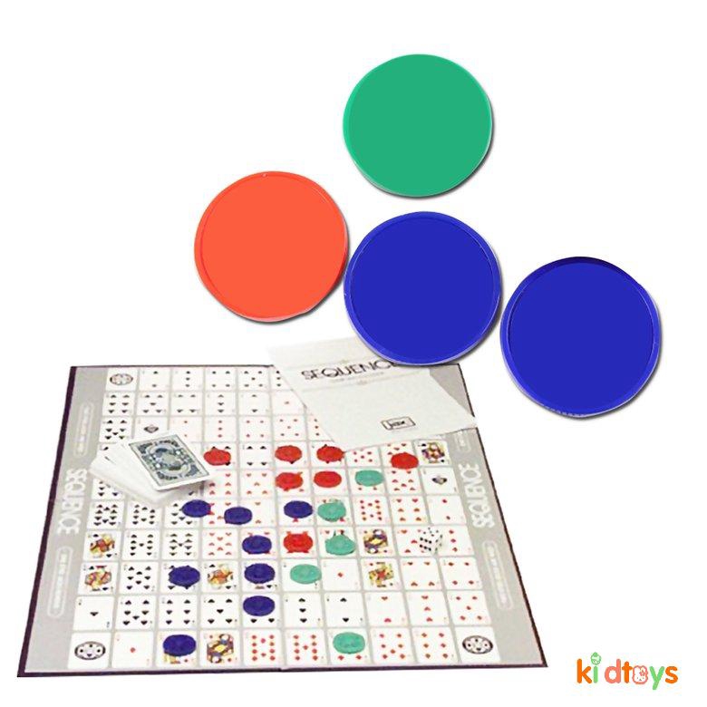 เกมการ์ด sequence game ของเล่นสําหรับเด็ก RytJ - x4am_br2oa - ThaiPick