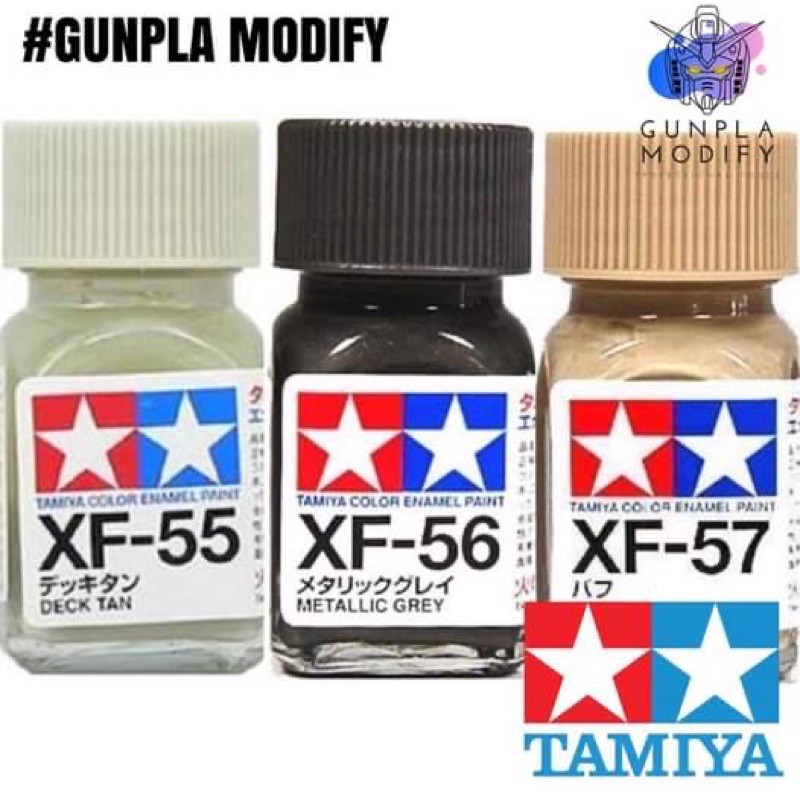 TAMIYA XF55 XF56 XF57 สีสูตรน้ำมัน ชนิดสีด้าน Enamel 10 ml | Shopee ...