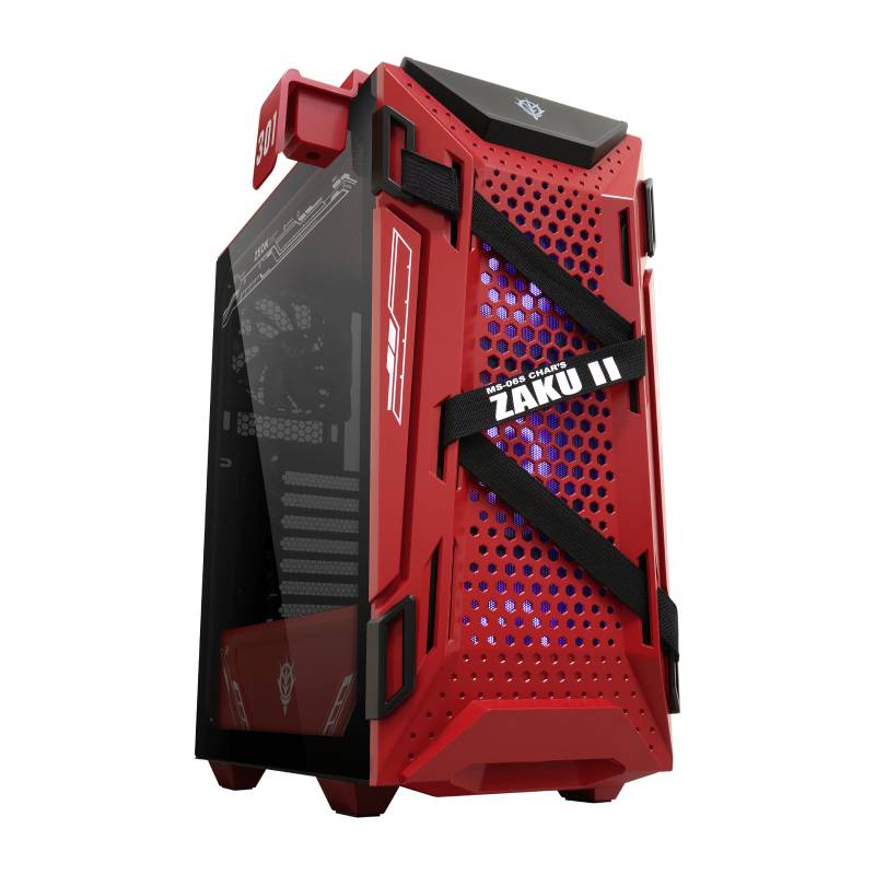 ASUS TUF GAMING GT 301 ZAKU II Edition ATX mid-Tower Compact case with ...