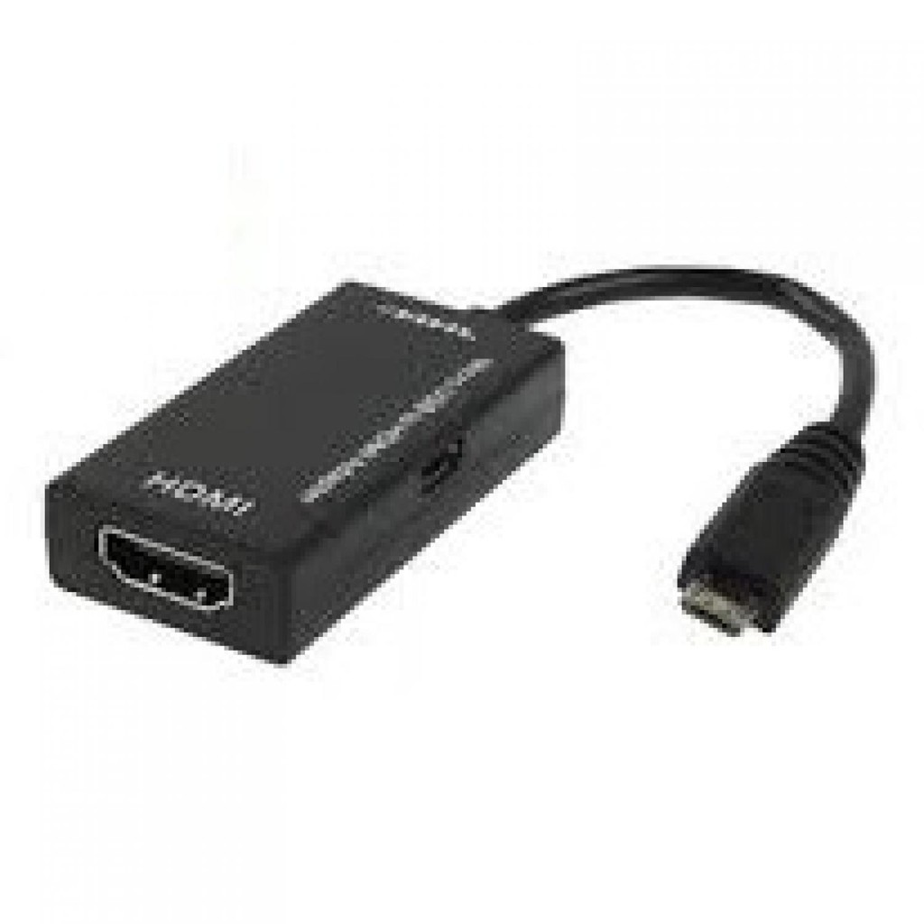 อะแดปเตอร์แปลงสมาร์ทโฟน Hdmi Micro Usb เป็น Hdmi Hdtv 25-75 Mhz Hp ...