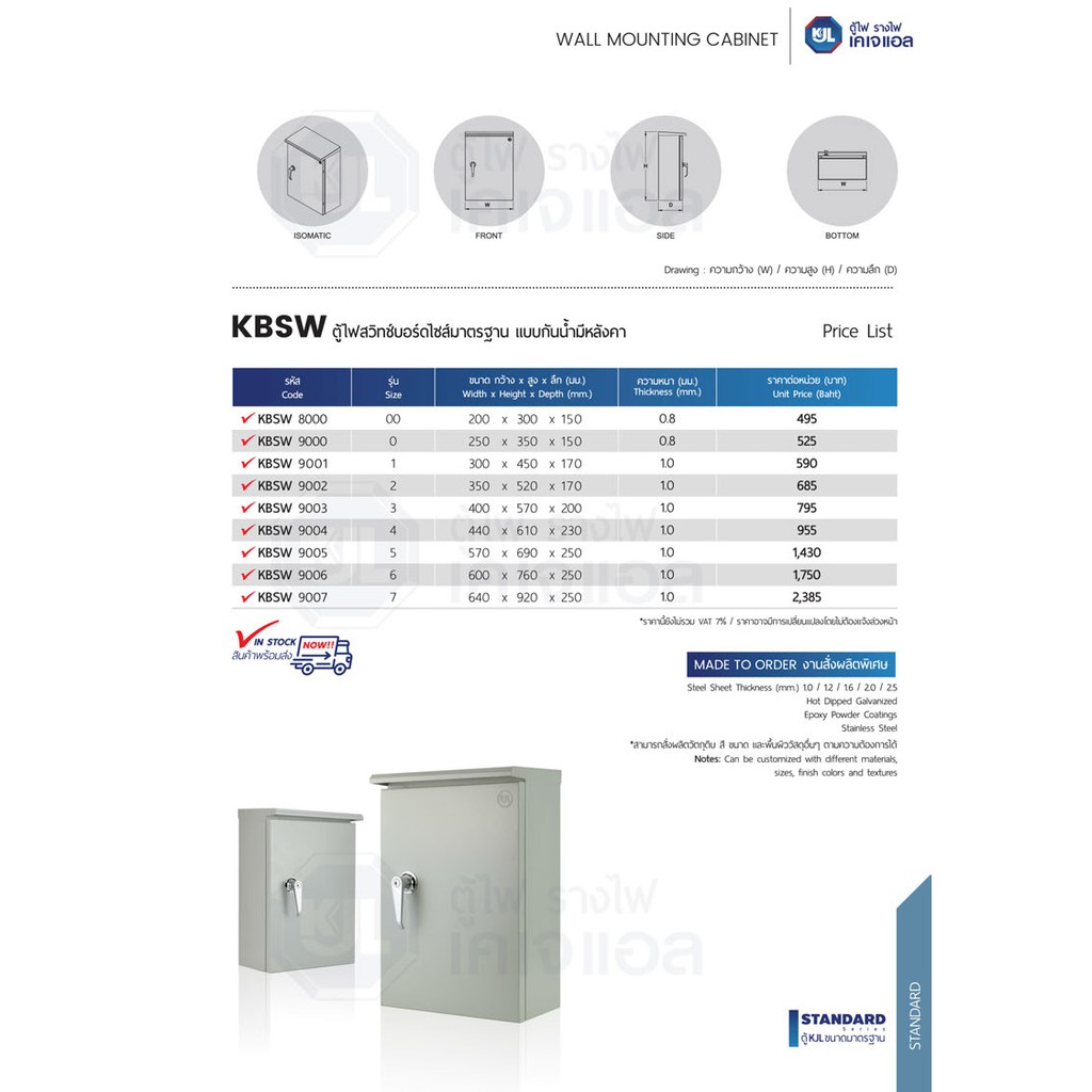 ตู้ไฟเหล็กกันน้ำ ถูกที่สุด พร้อมโปรโมชั่น ส.ค. 2023|BigGoเช็คราคาง่ายๆ