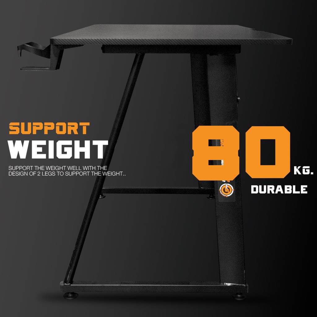 Neolution E-Sport รุ่น QUORA โต๊ะเกมมิ่ง โต๊ะคอมพิวเตอร์ โต๊ะทำงาน ขาโต๊ะเหล็ก - neolution ...