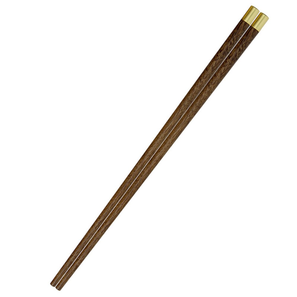 Please COD 3 Pairs Wenge Reusable Chopsticks Character Pattern ...