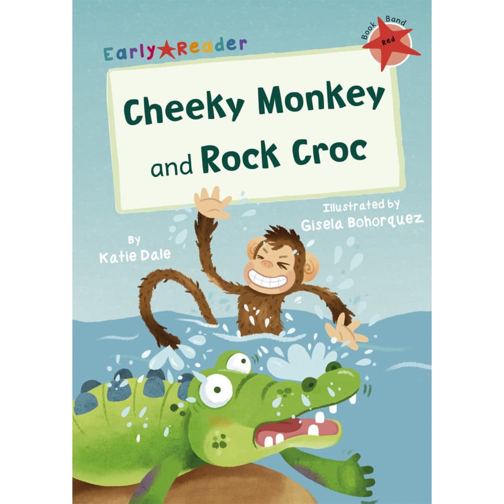 DKTODAY หนังสือ Early Reader Red 2 Cheeky Monkey and Rock Croc - dktoday - ThaiPick