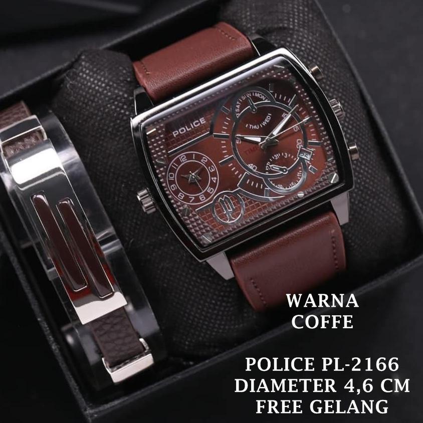 ใหม่ 9.9 PL2166 POLICE นาฬิกาข้อมือ สําหรับผู้ชาย (รหัส 08) - fachruratmarketrx.th - ThaiPick