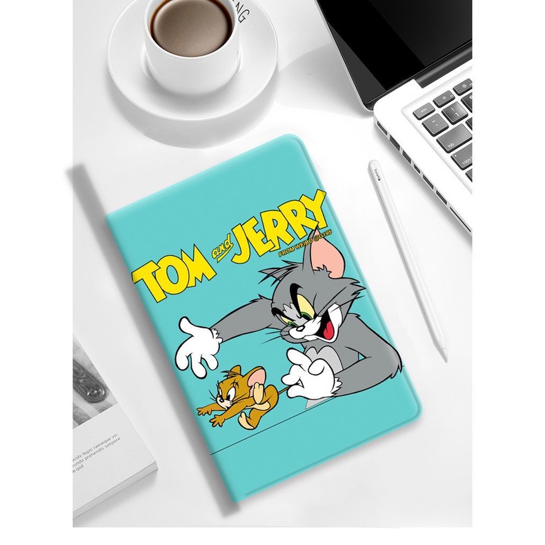 Tom and Jerry for เคสไอแพด mini 123456 gen 7 8 9 เคส pen slot air 1 2 3 ...