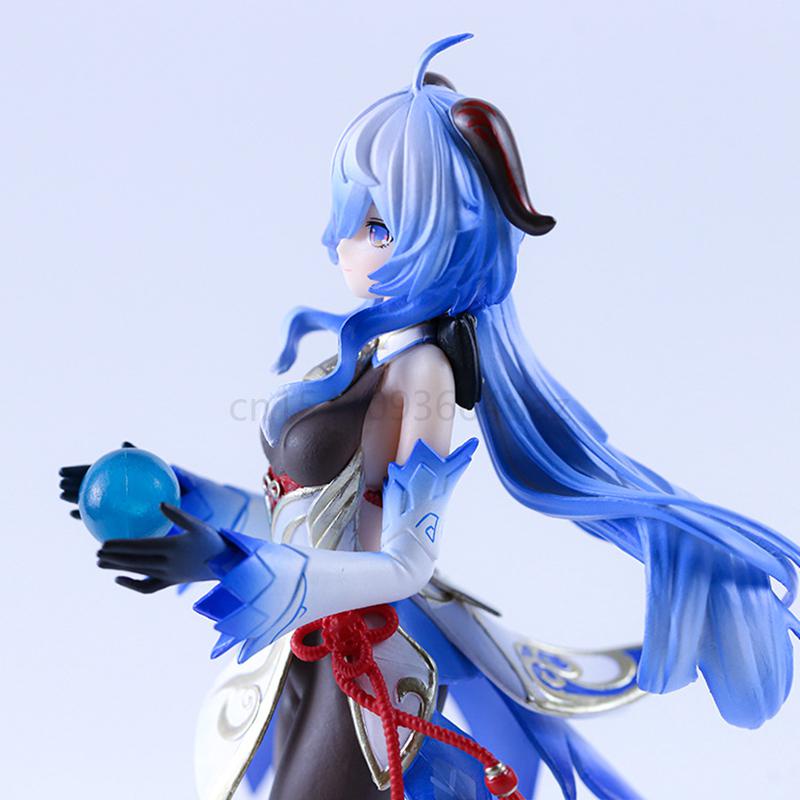 22cm Ganyu Genshin Impact Anime Figure Ganyu Plenilune Gaze Action ...
