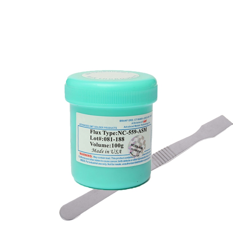 JimBon NC-559-ASM TPF Flux Anti-Wet No-Clean 100g Cream AMTECH Solder ...