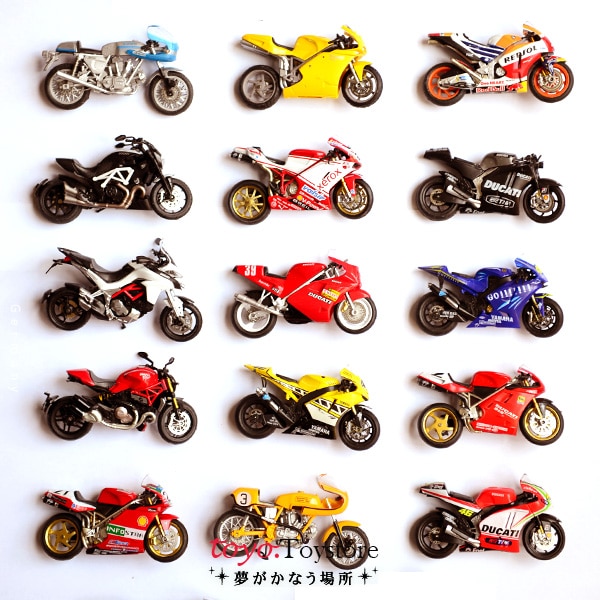 Motorcycle Model Toy Alloy lastic OffRoad Vehicle Simulation Racing ...