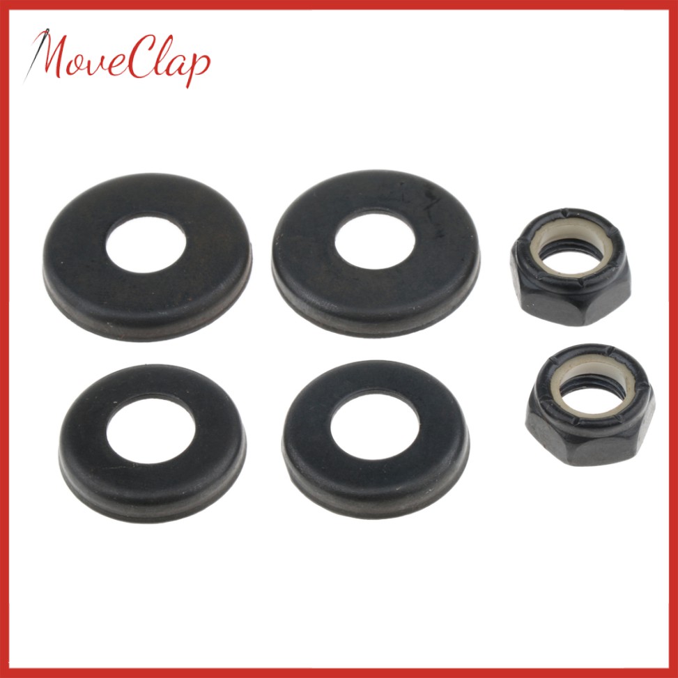 MoveClap 4pcs Skateboard Replacement Iron Bushings Washers Cup Nuts ...