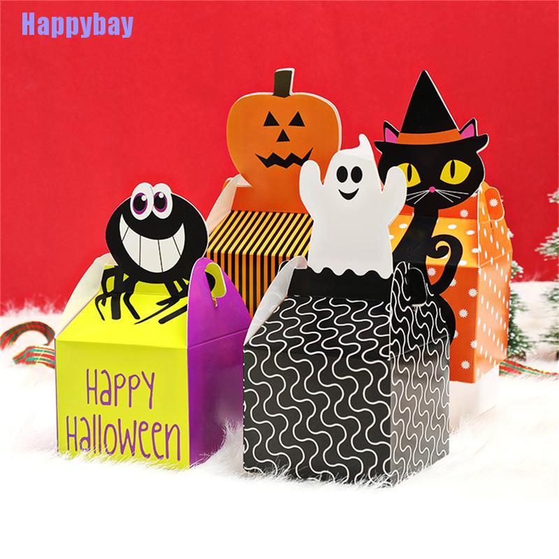( Happybay ) 50pcs Hallwoeen Pumpkin Skull Candy Bag Halloween Party ...