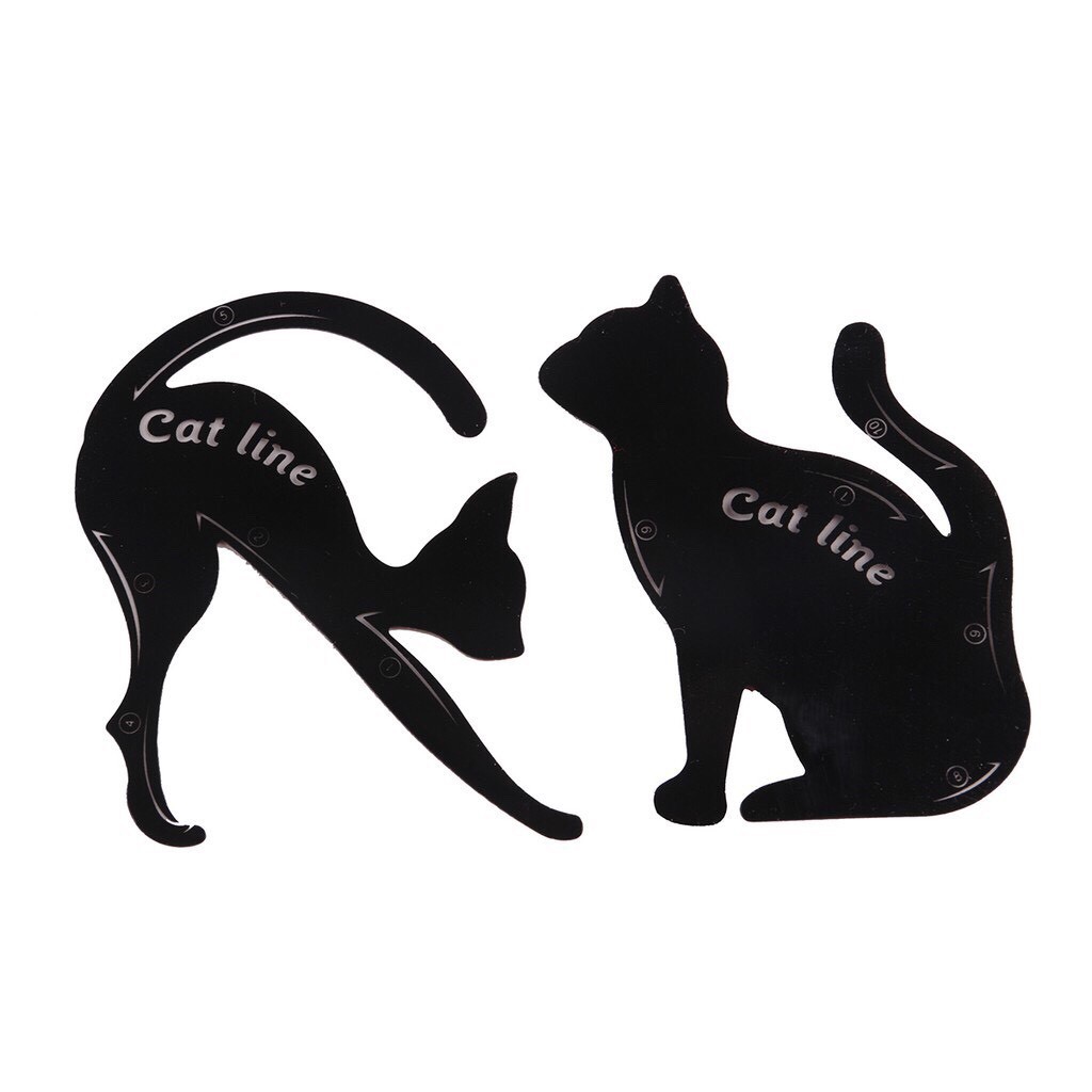 แคทไลน์ Cat Line Makeup Tutorial แม่แบบในการเขียนอายไลน์เนอร์ และจะ ...