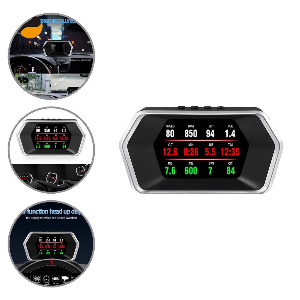 CTLS Solid Car Smart Gauge Car Speedometer HUD Projector Multi Modes ...