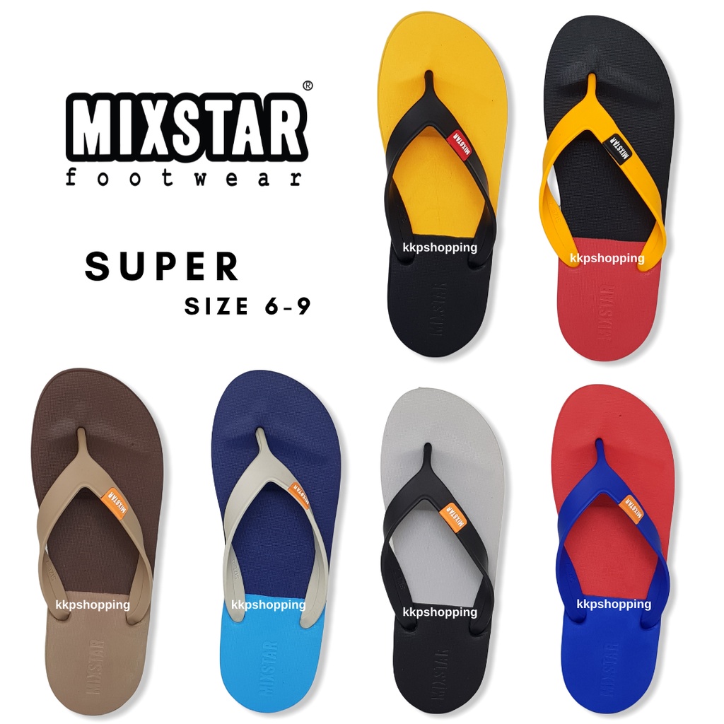 รองเท้าแตะ MIXSTAR SUPER นุ่มสุดๆ รองเท้าฟองน้ำ มิกซ์สตาร์ ซุปเปอร์ หู ...