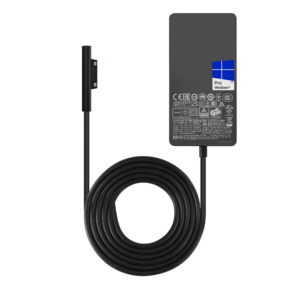 Surface Book2 Charger 102w, Original Microsoft Surface Laptop Power ...