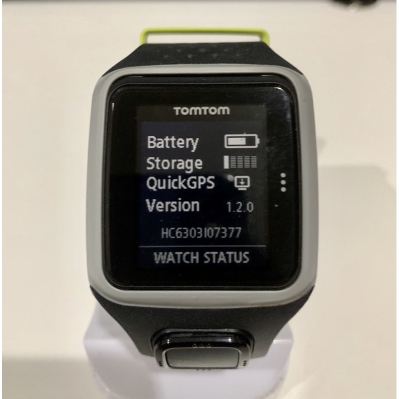 TomTom Multi-Sport GPS 8RS00 นาฬิกาอัจฉรอยะ ออกกำลังกาย มือสอง พร้อมสาย ...
