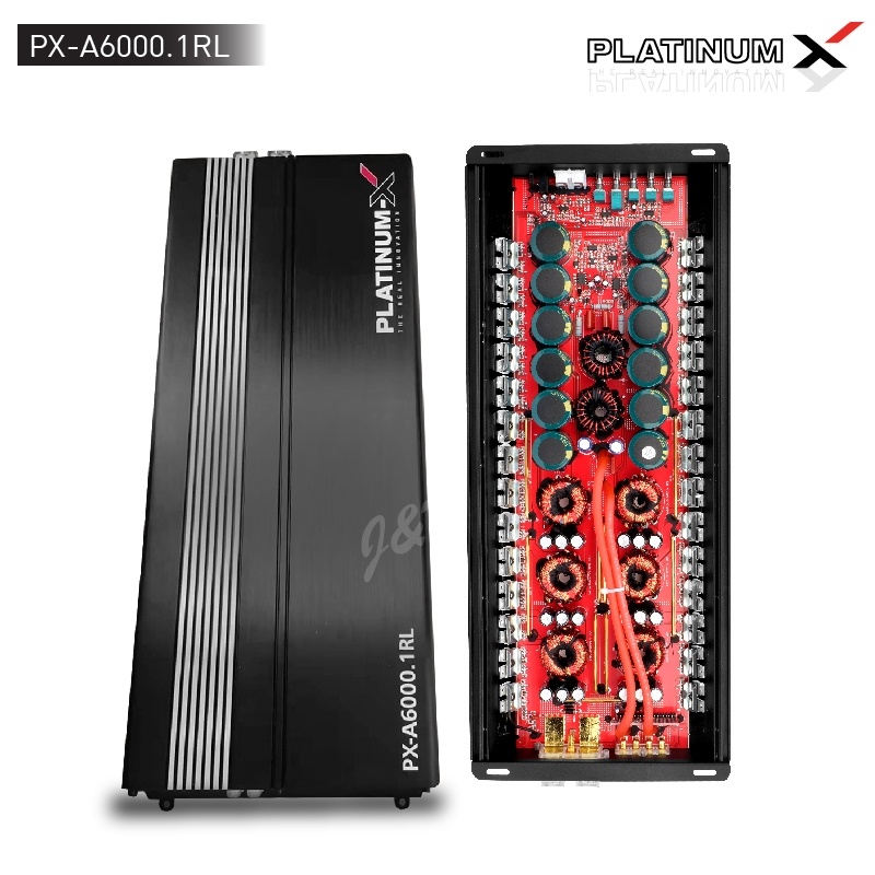 PLATINUM-X เพาเวอร์แอมป์ CLASS-D 7000W สำหรับซับวูฟเฟอร์ PX-A6000 .1RL ...