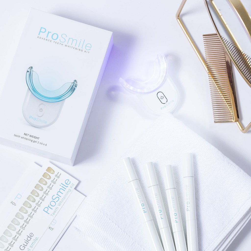 ส่งฟรี ฟอกฟันขาว ชุดใหญ่ อุปกรณ์ครบ ProSmile Advance ดีกว่าเดิม ใช้ง่าย ...
